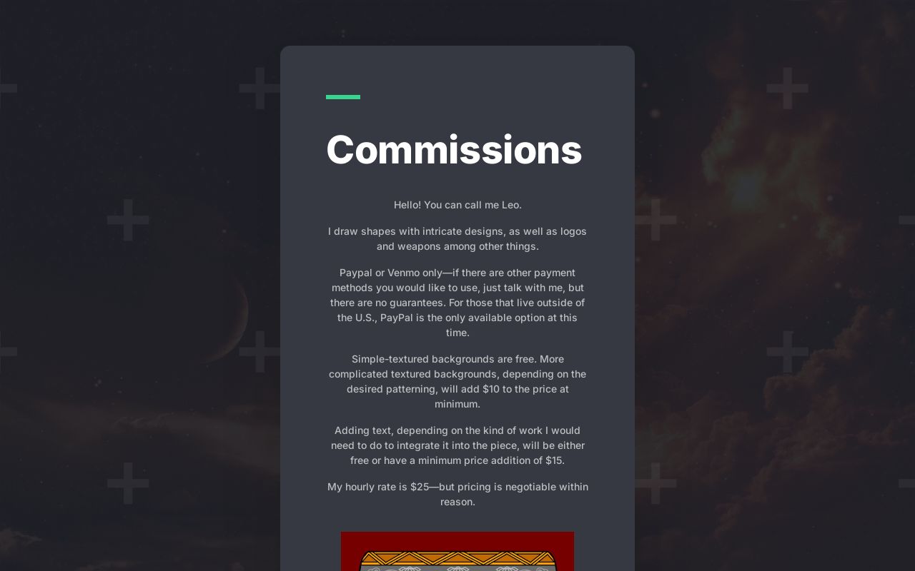 Asynchronous Art Commissions